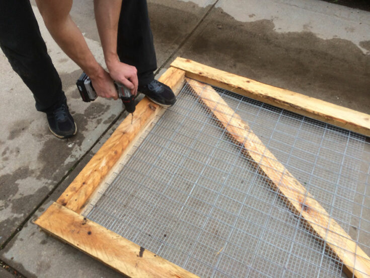 DIY Garden Fence Gate