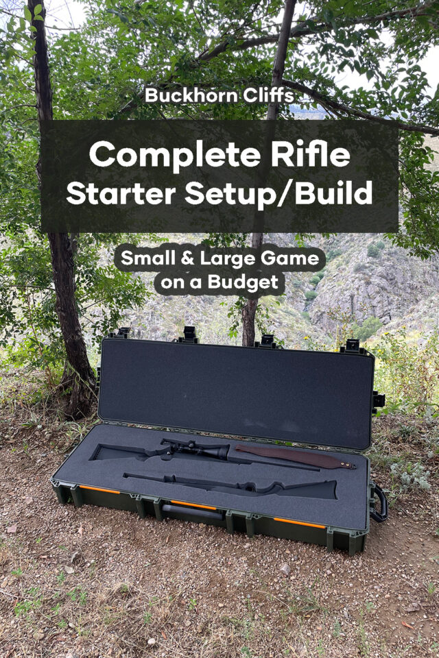 Build the Complete Rifle Setup: Small and Large Game on a Budget
