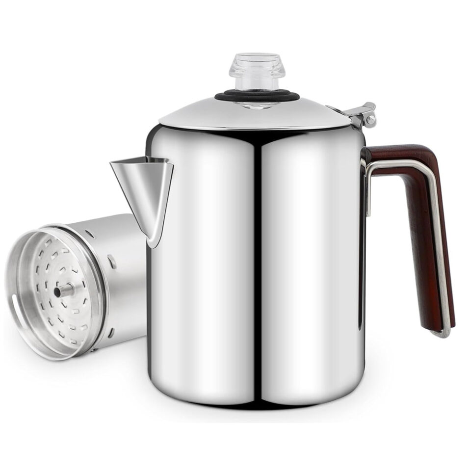 Outdoor Percolator Coffee Pot: Perfect for Camping & Adventures