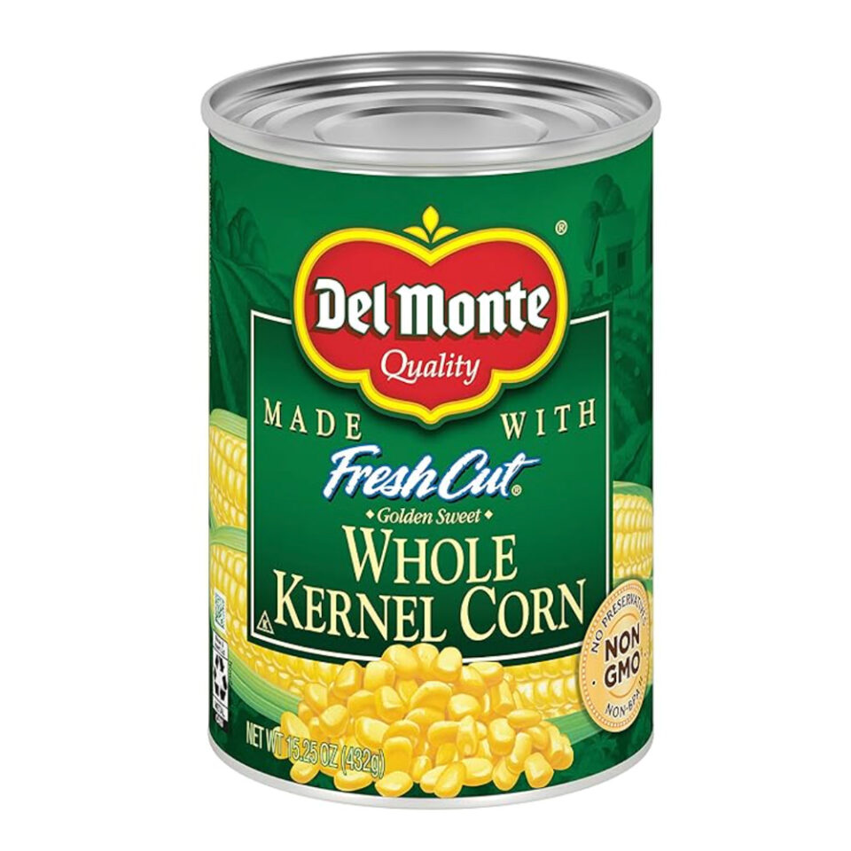 Del Monte Canned Corn: Fresh & Sweet for Emergency Food Supplies