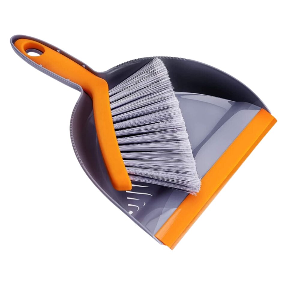Compact Broom & Dustpan Set: Ideal for Home and Camping