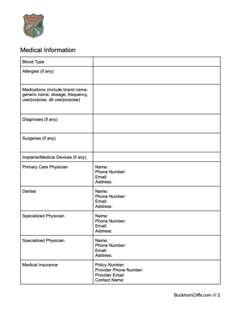 Emergency Care Document: Comprehensive Guide for Crisis Preparedness
