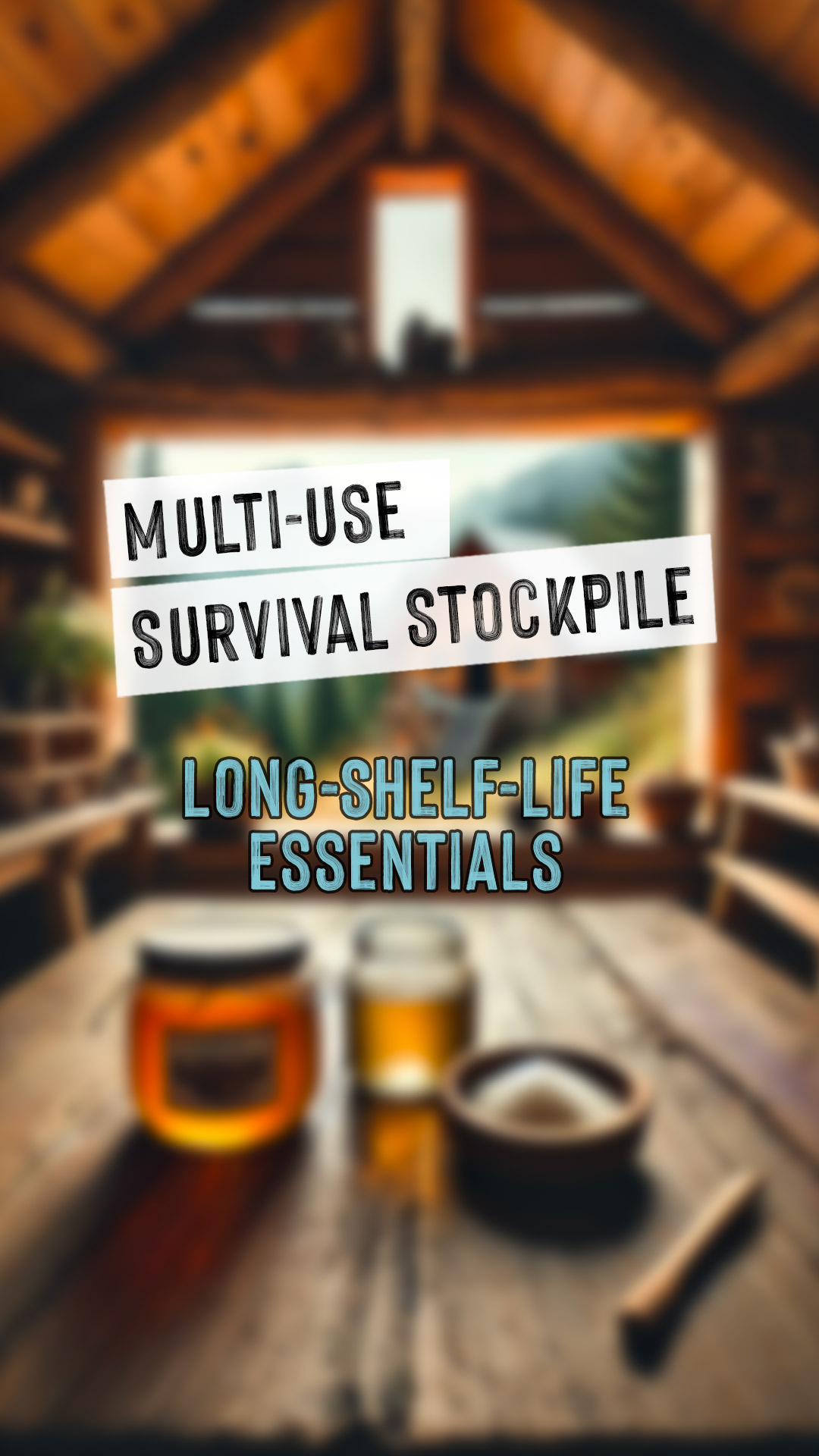 Multi-Use Survival Stockpile: Long-Shelf-Life Essentials for ...
