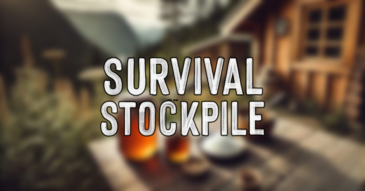 Multi-Use Survival Stockpile: Long-Shelf-Life Essentials for ...