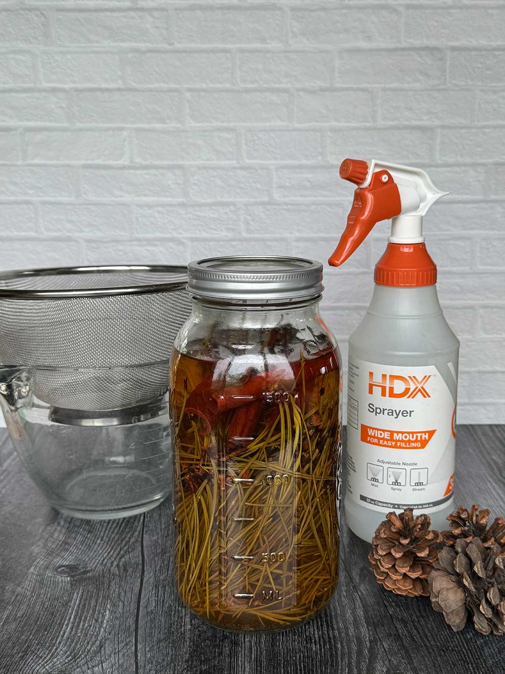 Pine, Cinnamon & Citric Acid Cleaner Recipe for Preppers & Homesteaders